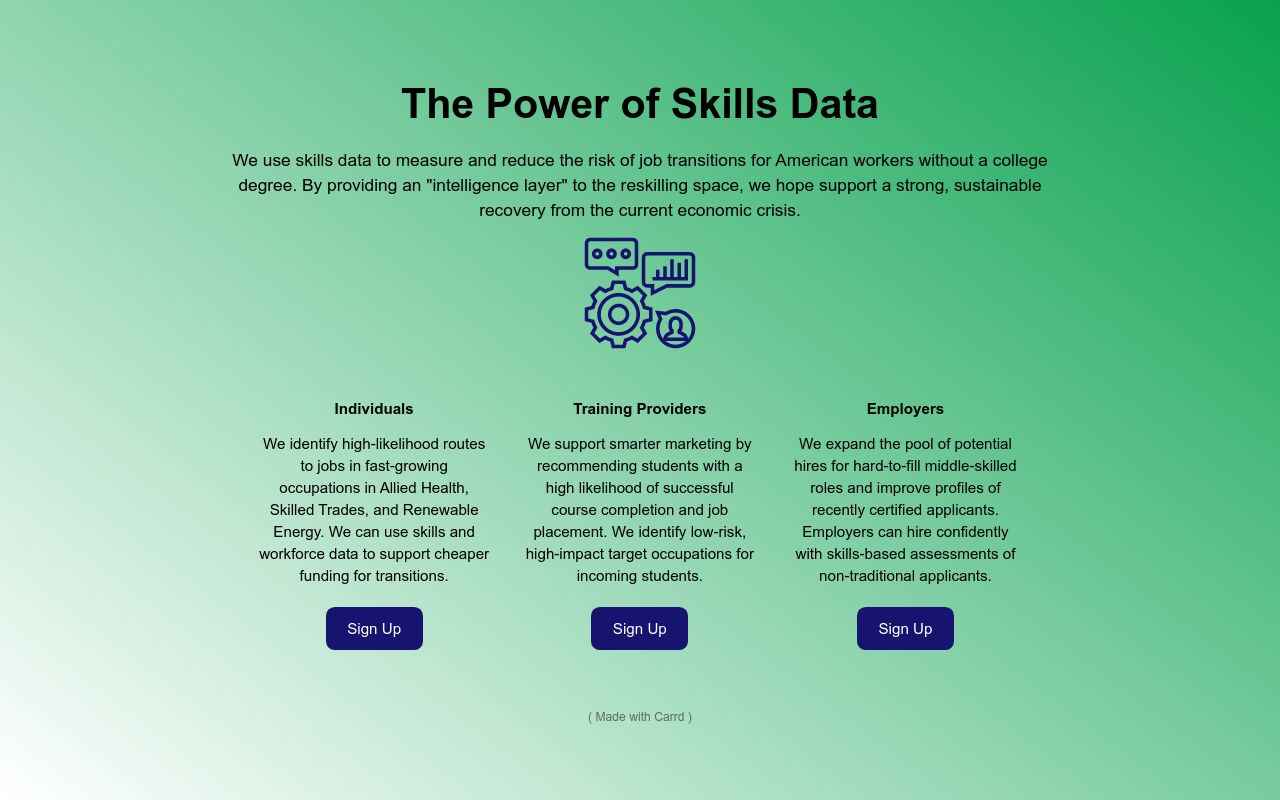 De-Risking Job Transitions with Skills Data